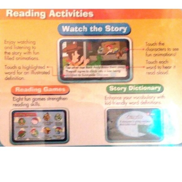 vtech | Other | Vtech Vreader Toy Story 3 Comprehension Comparisons ...